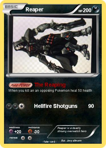 Pokémon Reaper 303 303 - The Reaping - My Pokemon Card