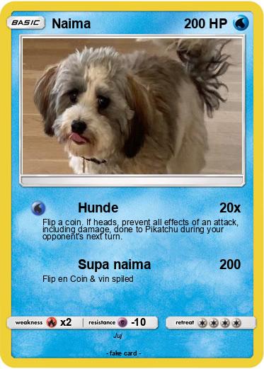Pokémon Naima 7 7 - Hunde - My Pokemon Card