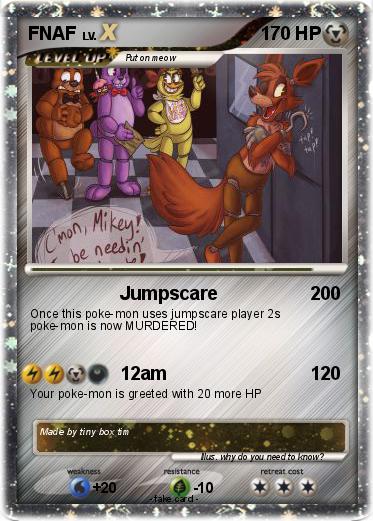 Pokémon FNAF 241 241 - Jumpscare - My Pokemon Card