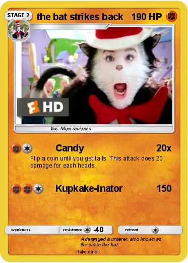 Pokémon the bat strikes back - Candy - My Pokemon Card
