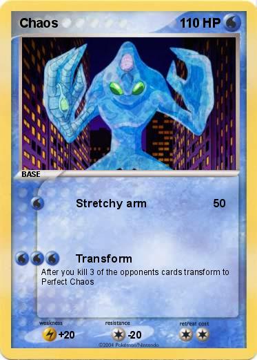 Pokémon Chaos 1 1 - Stretchy arm - My Pokemon Card