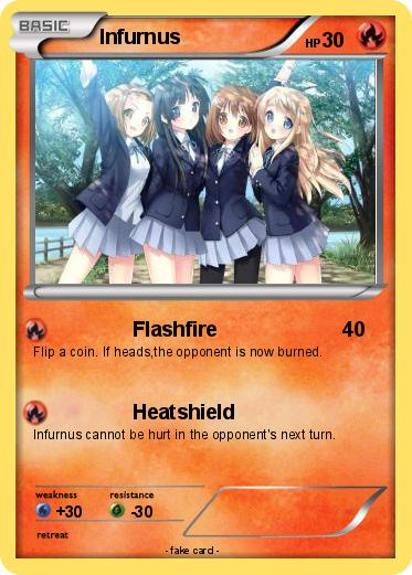 Pokémon Infurnus 8 8 - Flashfire - My Pokemon Card
