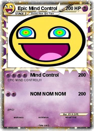 Pokémon Epic Mind Control - Mind Control - My Pokemon Card