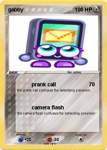 Pokémon gabby 34 34 - prank call - My Pokemon Card