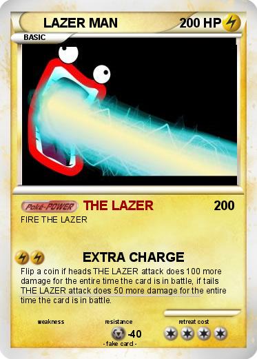 Pokémon LAZER MAN 5 5 - THE LAZER - My Pokemon Card