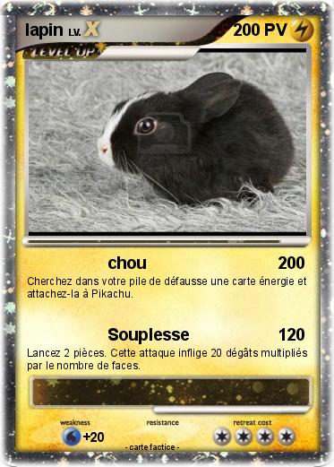 Pokémon lapin 1983 1983 - chou - Ma carte Pokémon
