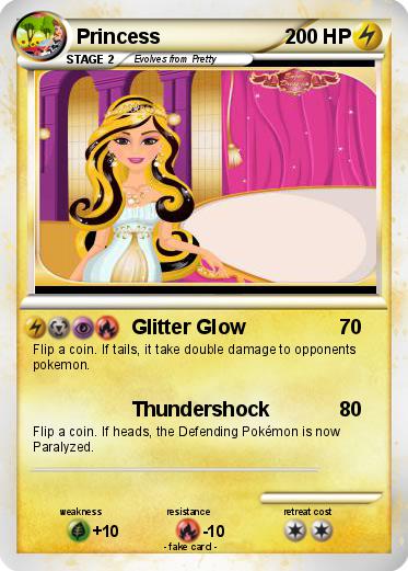 Pokémon Princess 1004 1004 - Glitter Glow - My Pokemon Card