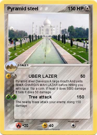 Pokémon Pyramid steel - UBER LAZER - My Pokemon Card
