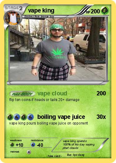 Pokémon vape king - vape cloud - My Pokemon Card