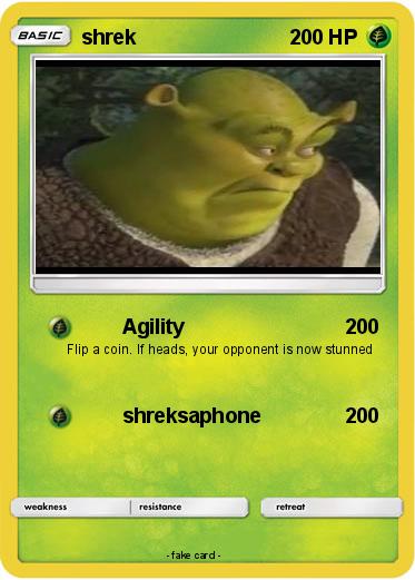 Pokémon shrek 1728 1728 - Agility - My Pokemon Card