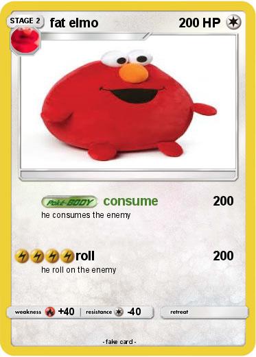 Pokémon fat elmo 4 4 - consume - My Pokemon Card