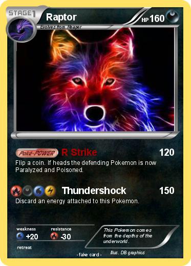 Pokémon Raptor 207 207 - R Strike - My Pokemon Card