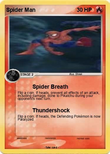Pokémon Spider Man 1301 1301 - Spider Breath - My Pokemon Card