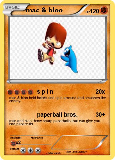 Pokémon mac bloo - s p i n - My Pokemon Card