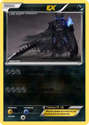 Pokémon Necromon - Dark pulse - My Pokemon Card