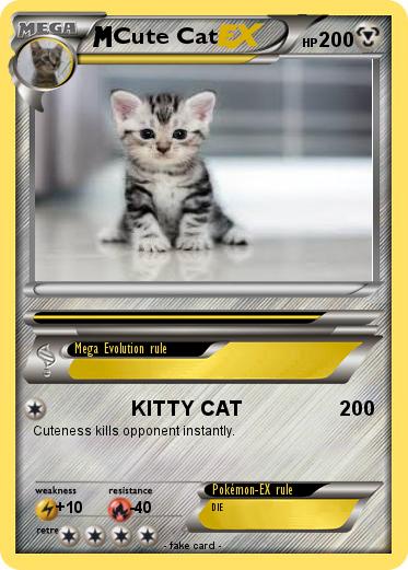Pokémon Cute Cat 203 203 - KITTY CAT - My Pokemon Card