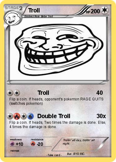 Pokémon Troll 2555 2555 - Troll - My Pokemon Card