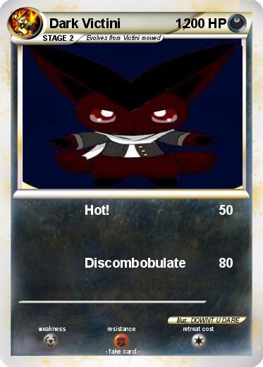 Pokémon Dark Victini 1 1 1 - Hot! - My Pokemon Card