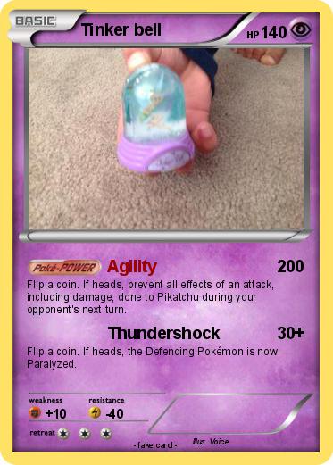 Pokémon Tinker bell 28 28 - Agility - My Pokemon Card