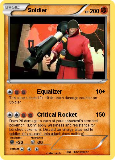 Pokémon Soldier 194 194 - Equalizer - My Pokemon Card
