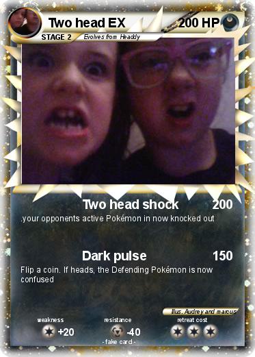 Pokémon Two head EX - Two head shock - My Pokemon Card