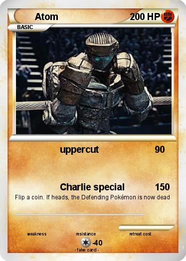 Pokémon Atom 92 92 - uppercut - My Pokemon Card