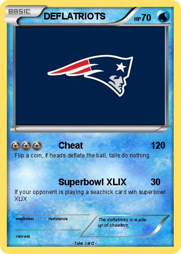 Pokémon DEFLATRIOTS - Cheat - My Pokemon Card