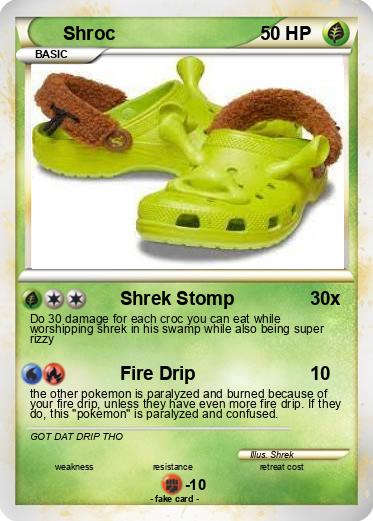 Pokémon Shroc - Shrek Stomp - My Pokemon Card