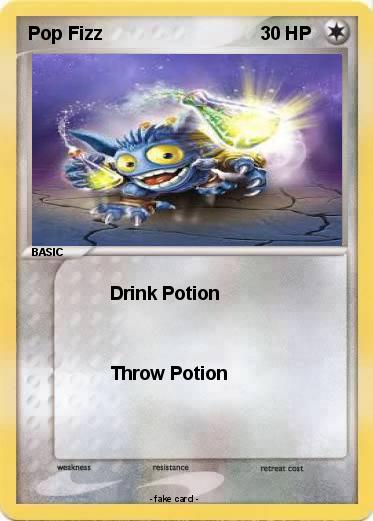 Pokémon Pop Fizz 186 186 - Drink Potion - My Pokemon Card