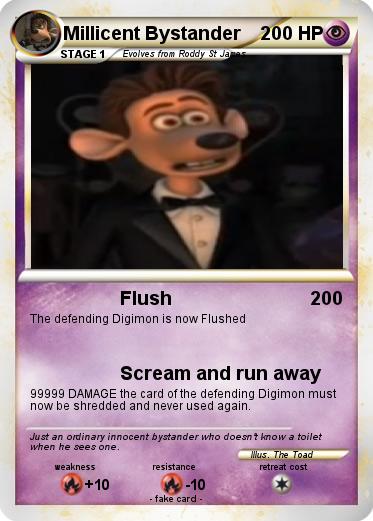 Pokémon Millicent Bystander - Flush - My Pokemon Card