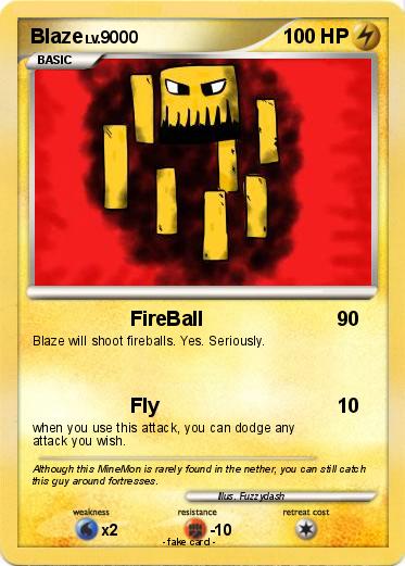 Pokémon Blaze 643 643 - FireBall - My Pokemon Card