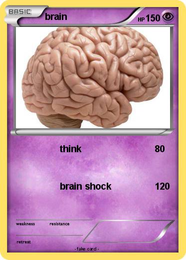 Pokémon brain 126 126 - think - My Pokemon Card
