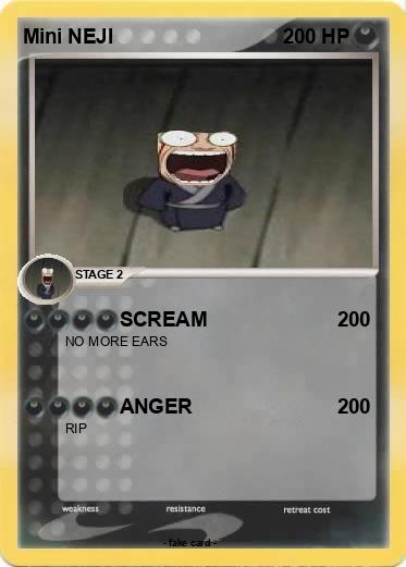 Pokémon Mini NEJI 8 8 - SCREAM - My Pokemon Card