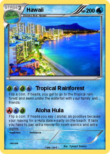 Pokémon Hawaii 15 15 - Tropical Rainforest - My Pokemon Card