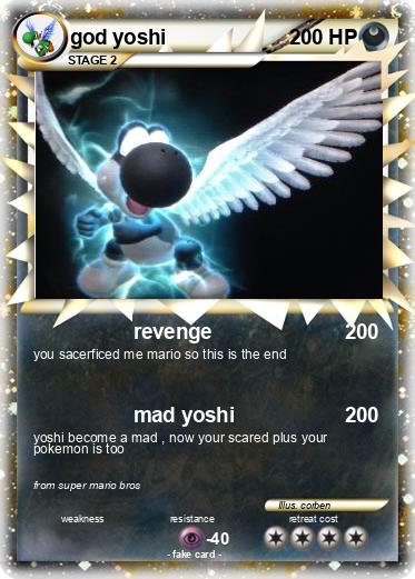 Pokémon god yoshi - revenge - My Pokemon Card