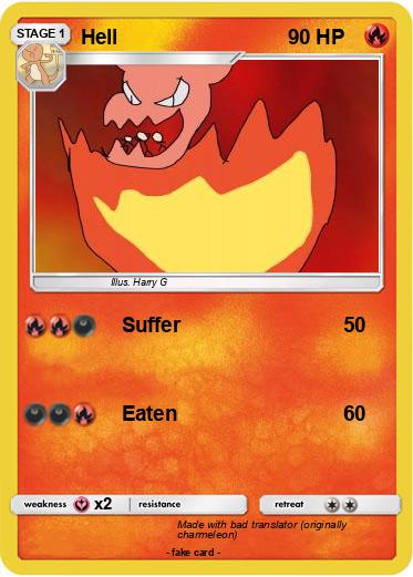 Pokémon Hell 634 634 - Suffer - My Pokemon Card