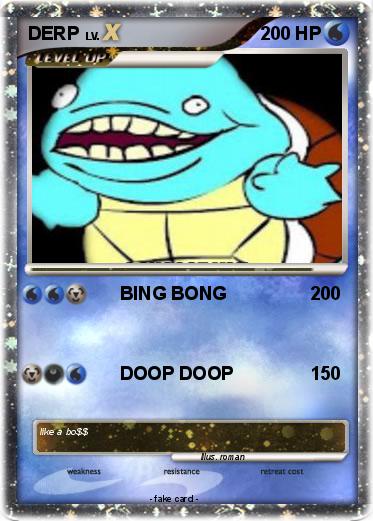 Pokémon DERP 1288 1288 - BING BONG - My Pokemon Card