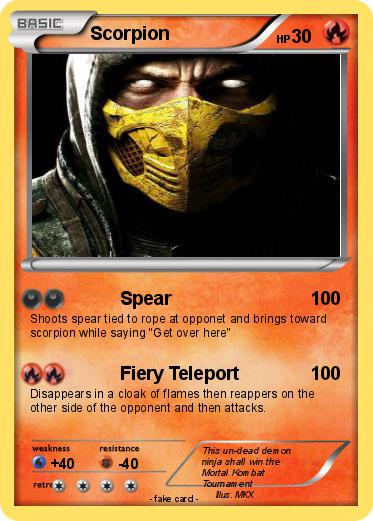 Pokémon Scorpion 853 853 - Spear - My Pokemon Card