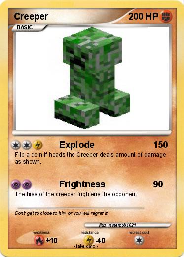 Pokémon Creeper 4336 4336 - Explode - My Pokemon Card