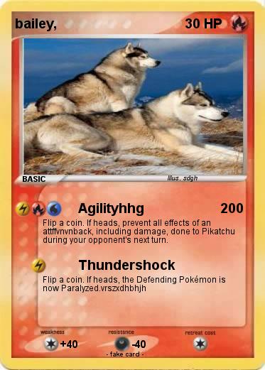 Pokémon bailey 214 214 - Agilityhhg - My Pokemon Card