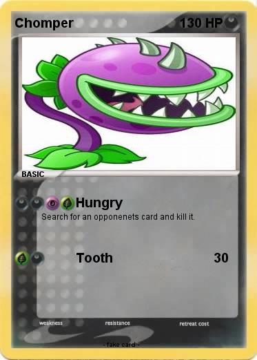 Pokémon Chomper 192 192 - Hungry - My Pokemon Card