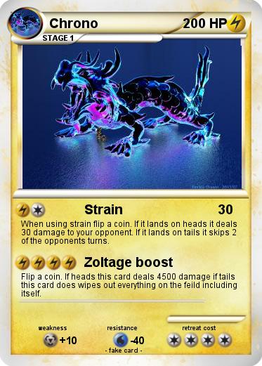 Pokémon Chrono 15 15 - Strain - My Pokemon Card