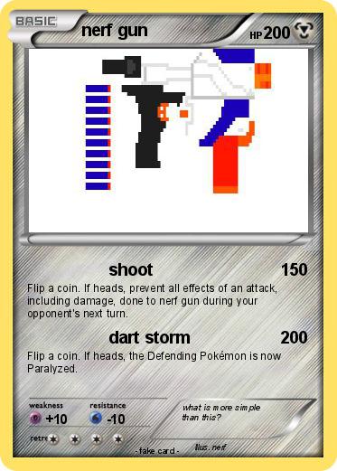 Pokémon nerf gun 20 20 - shoot - My Pokemon Card