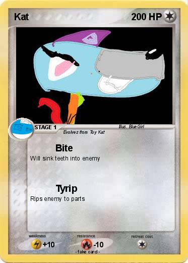 Pokémon Kat 220 220 - Bite - My Pokemon Card