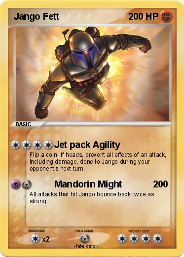 Pokémon Jango Fett 139 139 - Jet pack Agility - My Pokemon Card
