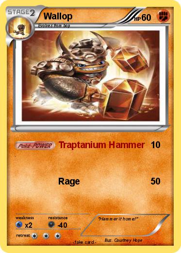Pokémon Wallop 14 14 - Traptanium Hammer - My Pokemon Card