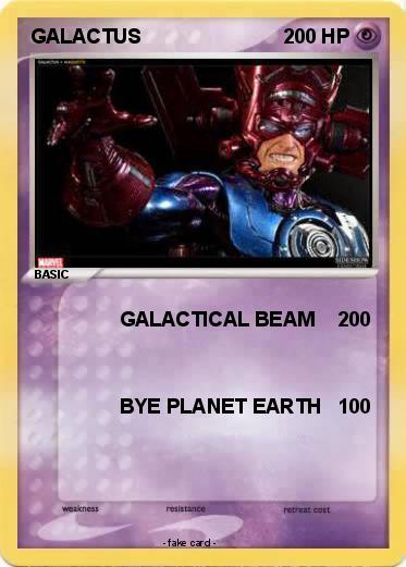 Pokémon GALACTUS 34 34 - GALACTICAL BEAM - My Pokemon Card