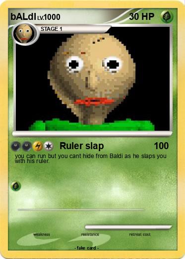 Pokémon bALdI 288 288 - Ruler slap - My Pokemon Card