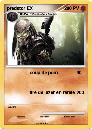 Pokémon predator EX 5 5 - coup de poin - Ma carte Pokémon
