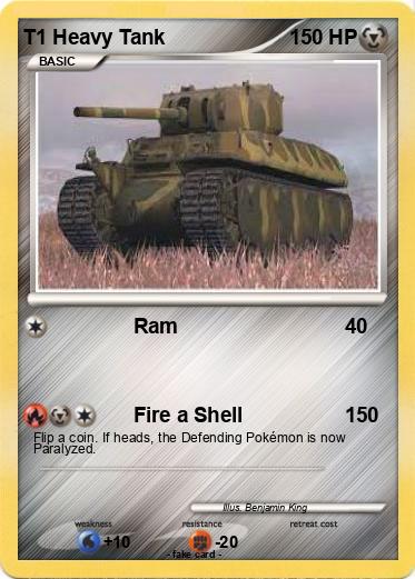 Pokémon T1 Heavy Tank - Ram - My Pokemon Card